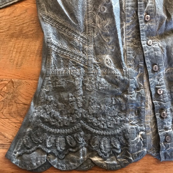 IncaCottons | Jackets & Coats | Nwt Lightweight Embroidered Cotton ...